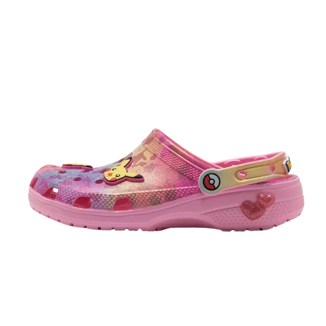 Crocs Classic Clog Pokémon Pikachu Pink - Comfort – Next Step