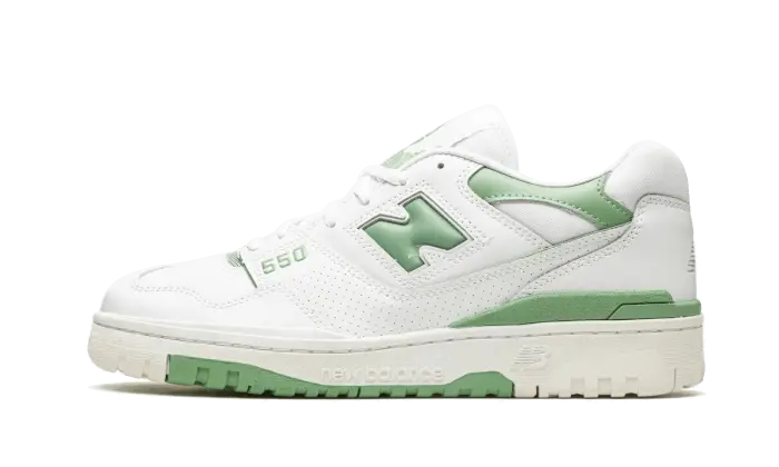 New Balance 550 White Mint Green — Retro style and comfort – Next Step