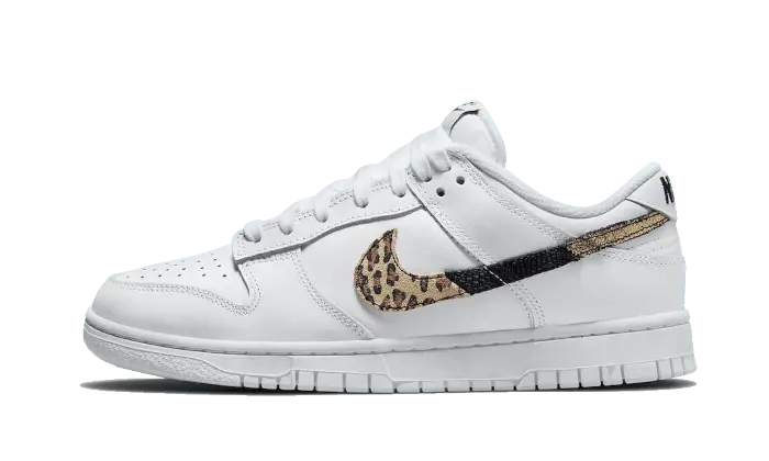 Nike Dunk Low Animal Print White – Estilo salvaje y versatil – Next Step