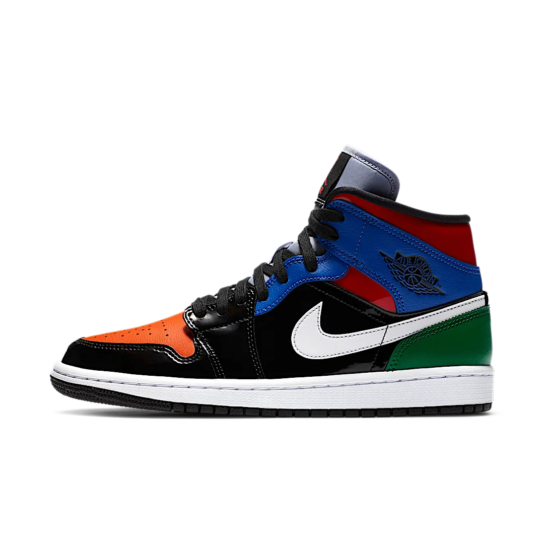 Air Jordan 1 Mid Multi Patent — Brillo urbano y estilo – Next Step