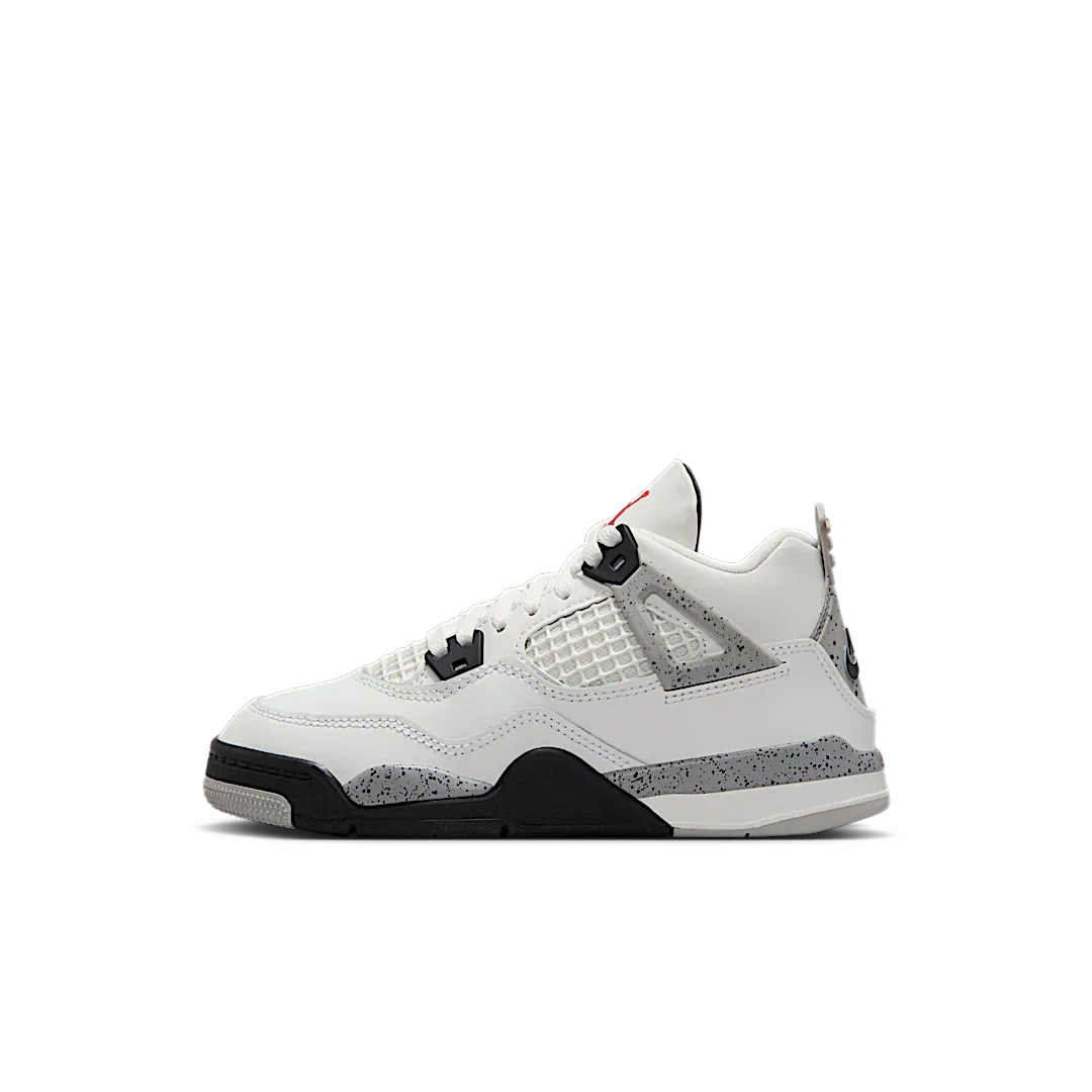 Air Jordan 4 Retro White Cement (2025) (PS) - Estilo y confort – Next Step