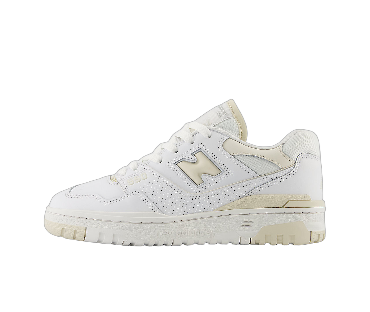New Balance 550 White Linen — estilo retro y confort – Next Step