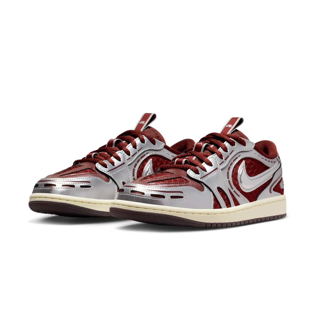 Air Jordan 1 Low Method of Make V3 Dark Team Red Metallic Silver – Next ...