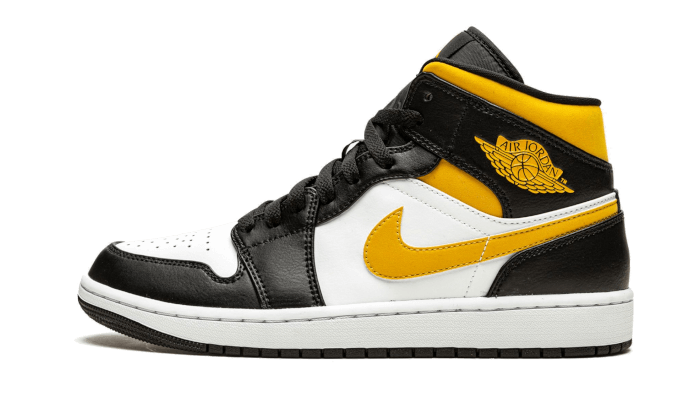 Air Jordan 1 Mid White Pollen Black – Next Step
