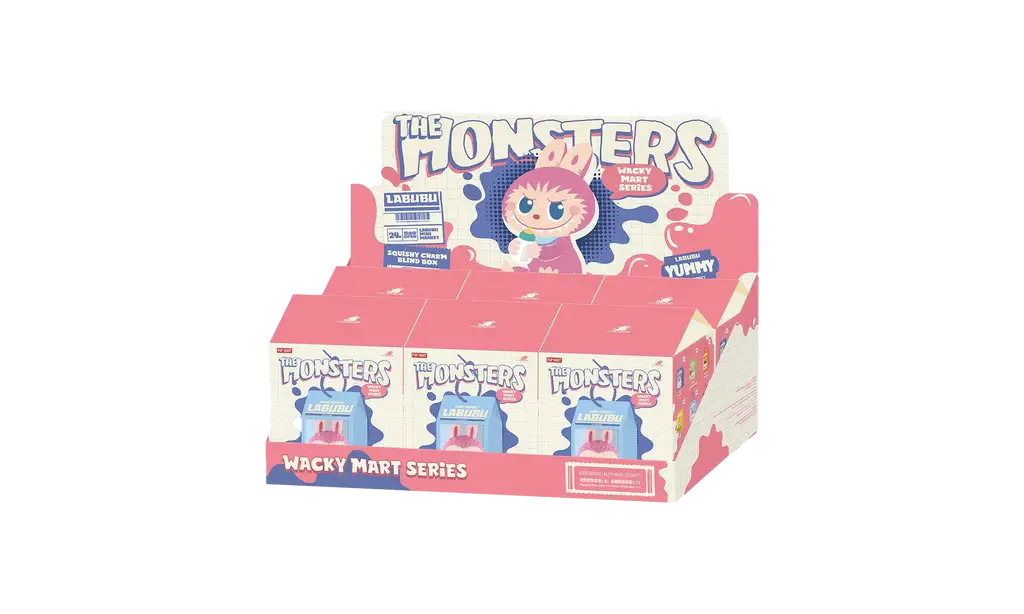 Pop Mart Labubu The Monsters Wacky Mart Series Squishy Charm Sealed Case (6 Blind Box) – Next Step