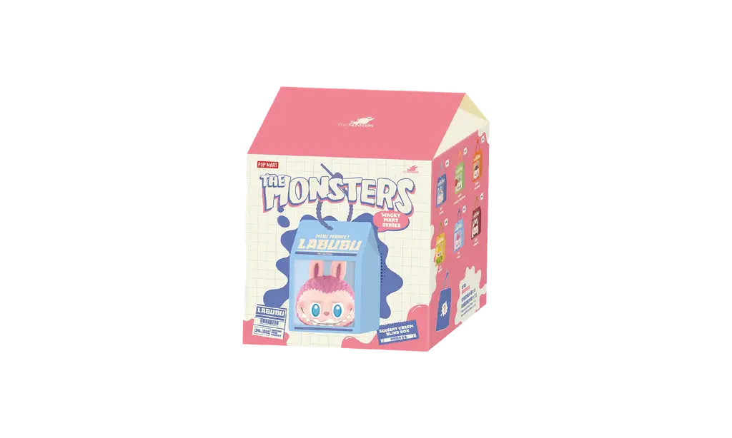 Pop Mart Labubu The Monsters Wacky Mart Series Squishy Charm Sealed Case (6 Blind Box) – Next Step